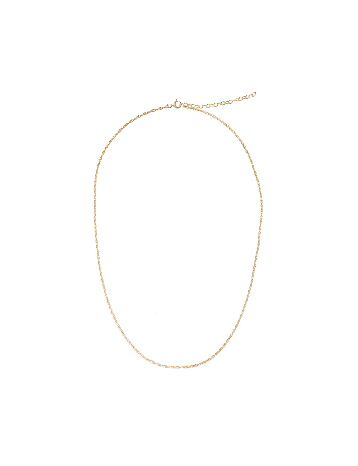 Twisted Rope Chain in Gold Filled