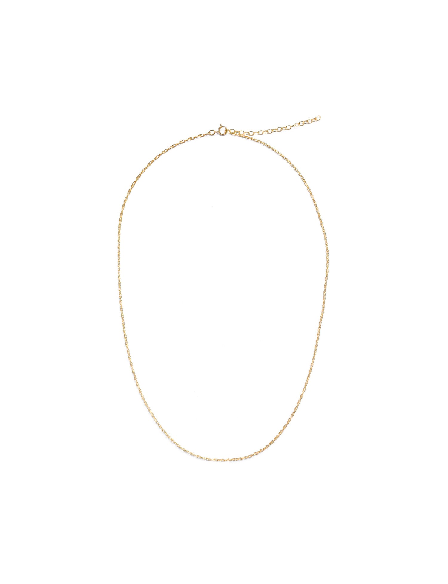 Twisted Rope Chain in Gold Filled