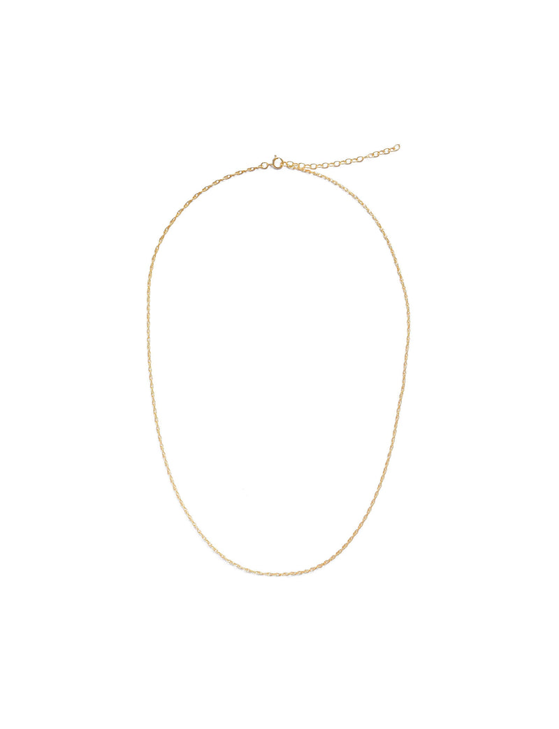 Twisted Rope Chain in Gold Filled