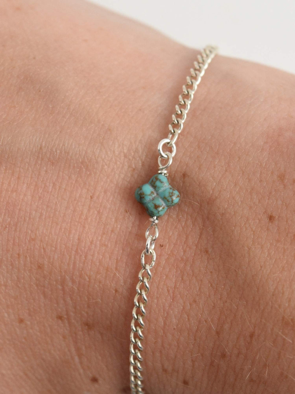 Turquoise Charm for Permanent Jewelry